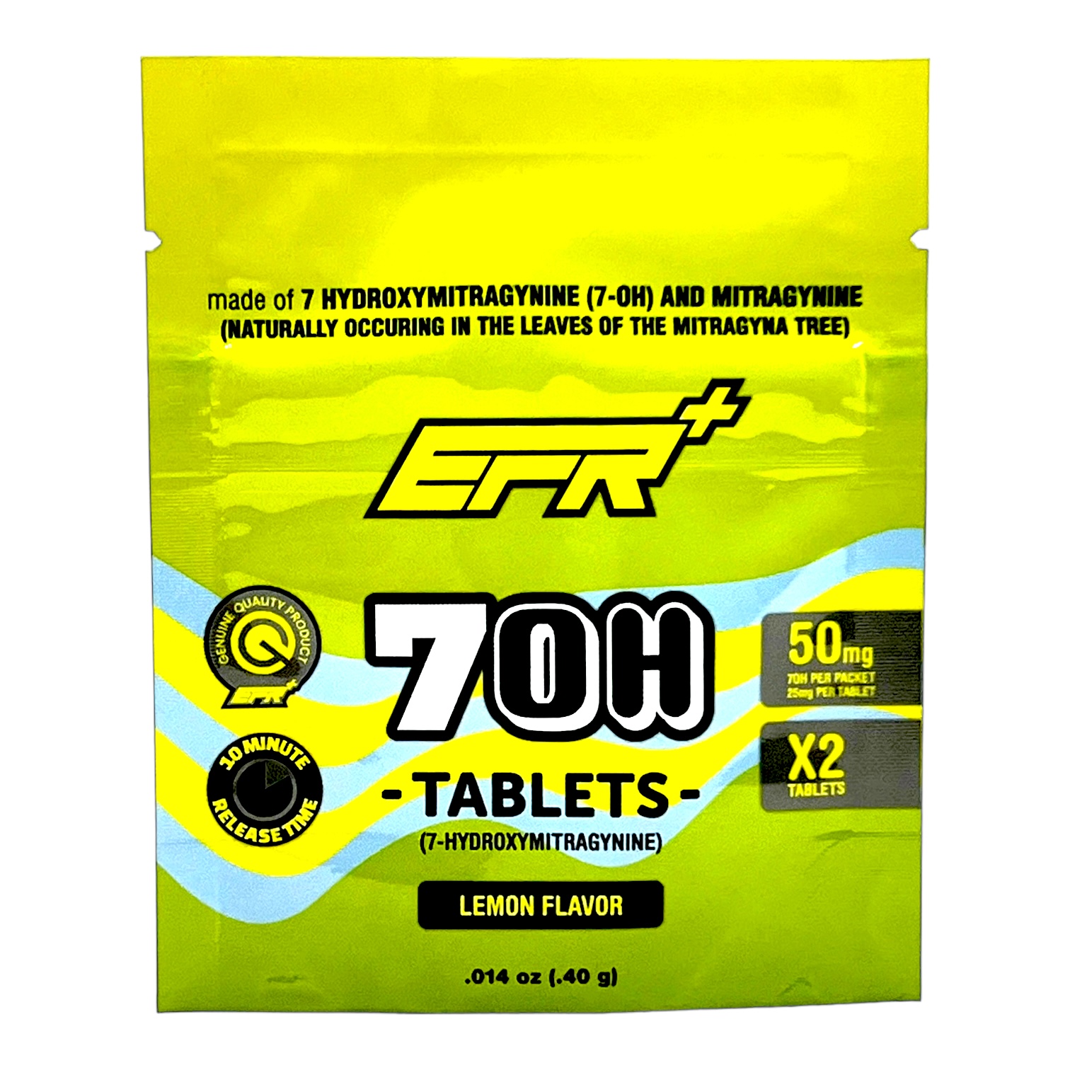 Shop EFR+ 7OH Lemon Flavor Tablets 50mg at Club7OH
