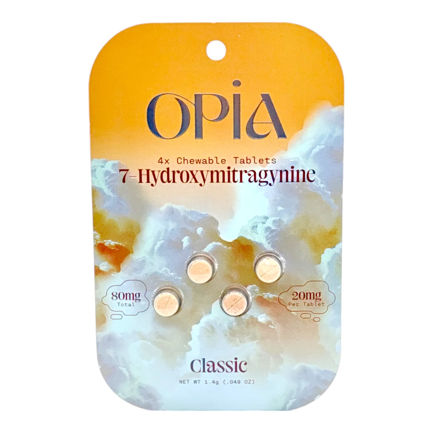 Shop OPiA 7-OH Tablets 20mg 4ct at Club7OH